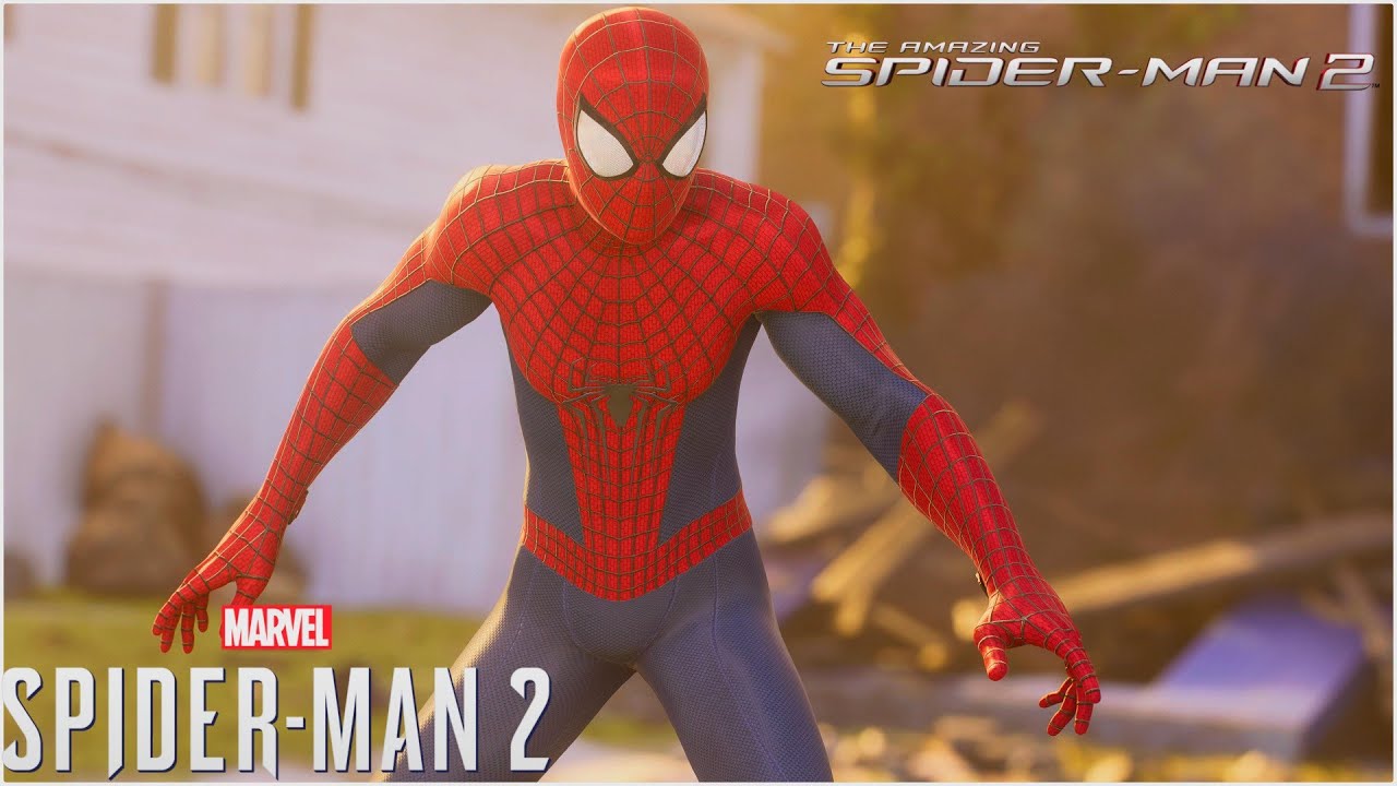 TASM 2 Hybrid Symbiote Suit Chase Lizard In New Thread Mission / Spider ...