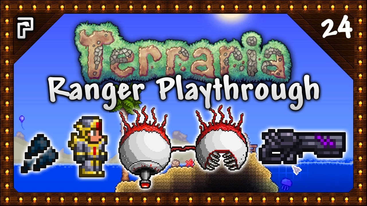 🌳 Terraria 1.3.4 Let's Play | Ranger Playthrough | Shark Farming ...