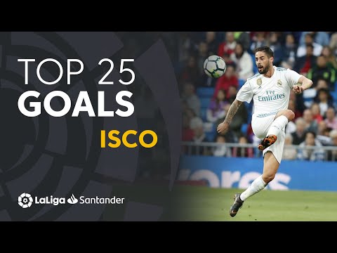 TOP 25 GOALS Isco in LaLiga Santander
