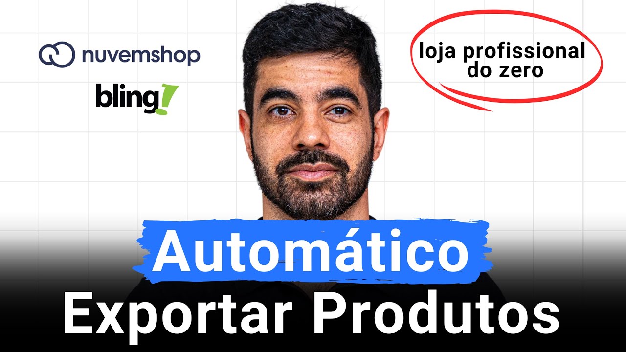 Cadastrar Produtos na Nuvemshop e Como Exportar no Bling - Loja B2B do Zero - YouTube
