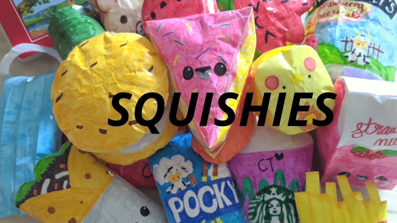 My First How to Make a Squishy collection video with squishy ASMR ...