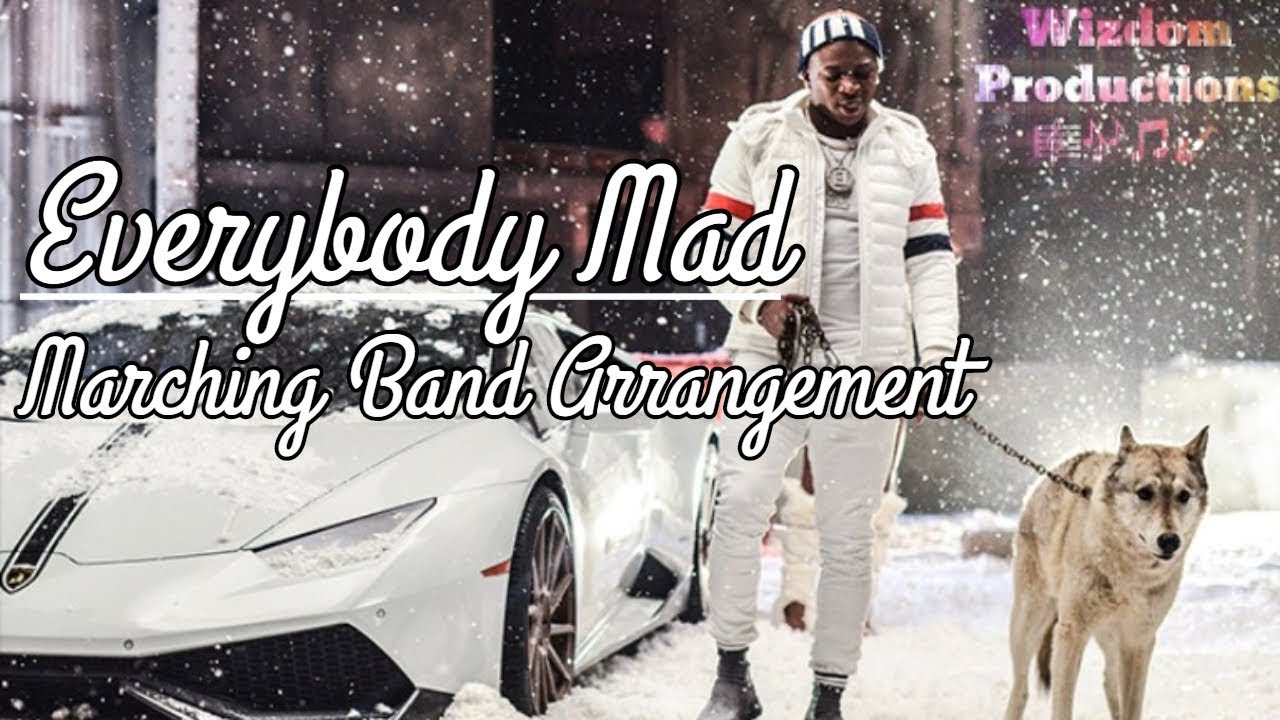 Everybody Mad (O.T. Genesis) - Marching Band Arrangement / Sheet Music ...