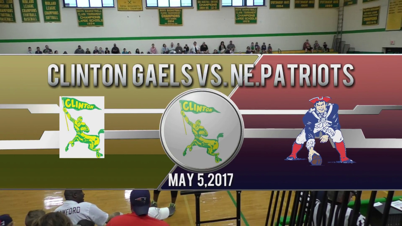 Clinton Gaels vs NE Patriots Basketball Game - YouTube