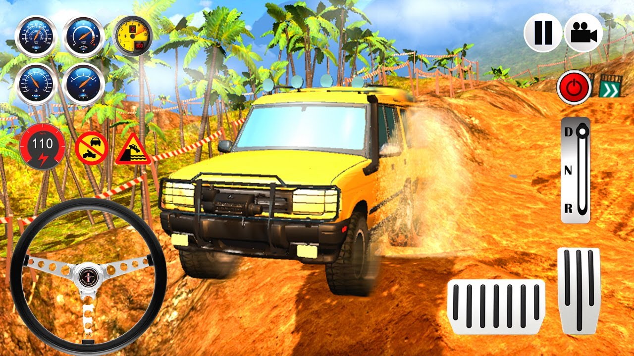 SUV 4x4 Rally Drive gameplay / android offroad driving game - car ...