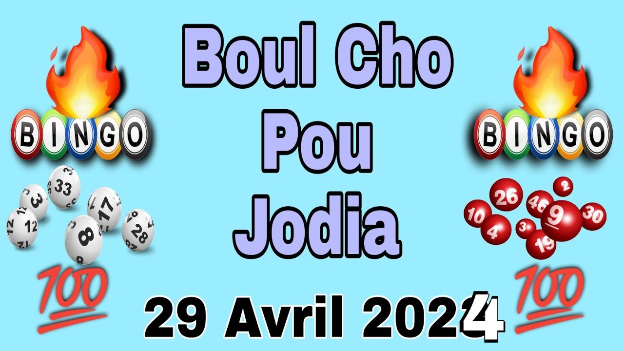 BOUL CHO POU JODIA 29 AVRIL 2024🔥 PETER VIKER 💯 BOUL DIFE LOTTO3 🔥ST ...