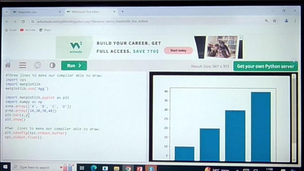 Data Analysis & Visualization Using Python - Matplotlib by Dr. Charu Gupta - YouTube