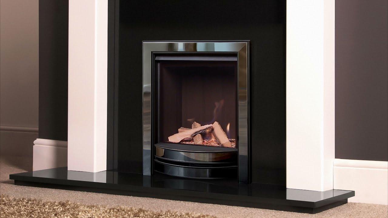 Flavel Romance High Efficiency Gas Fire - YouTube