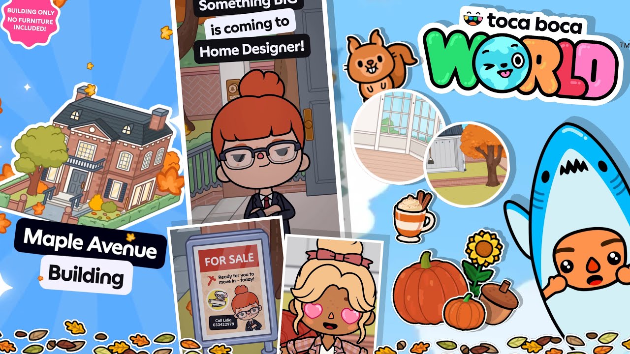 Maple Avenue Building!? 🍂| Toca Boca World (Coming Soon!) Toca boca - YouTube