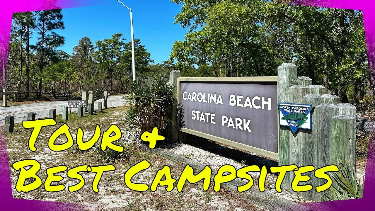 Carolina Beach State Park | Tour and Best Campsites - YouTube