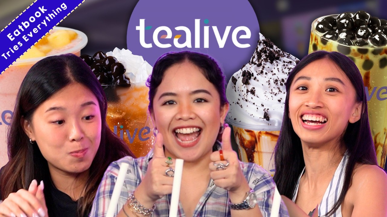 We Tried TEALIVE — Malaysia’s Most Popular Bubble Tea Brand! 🧋 - YouTube