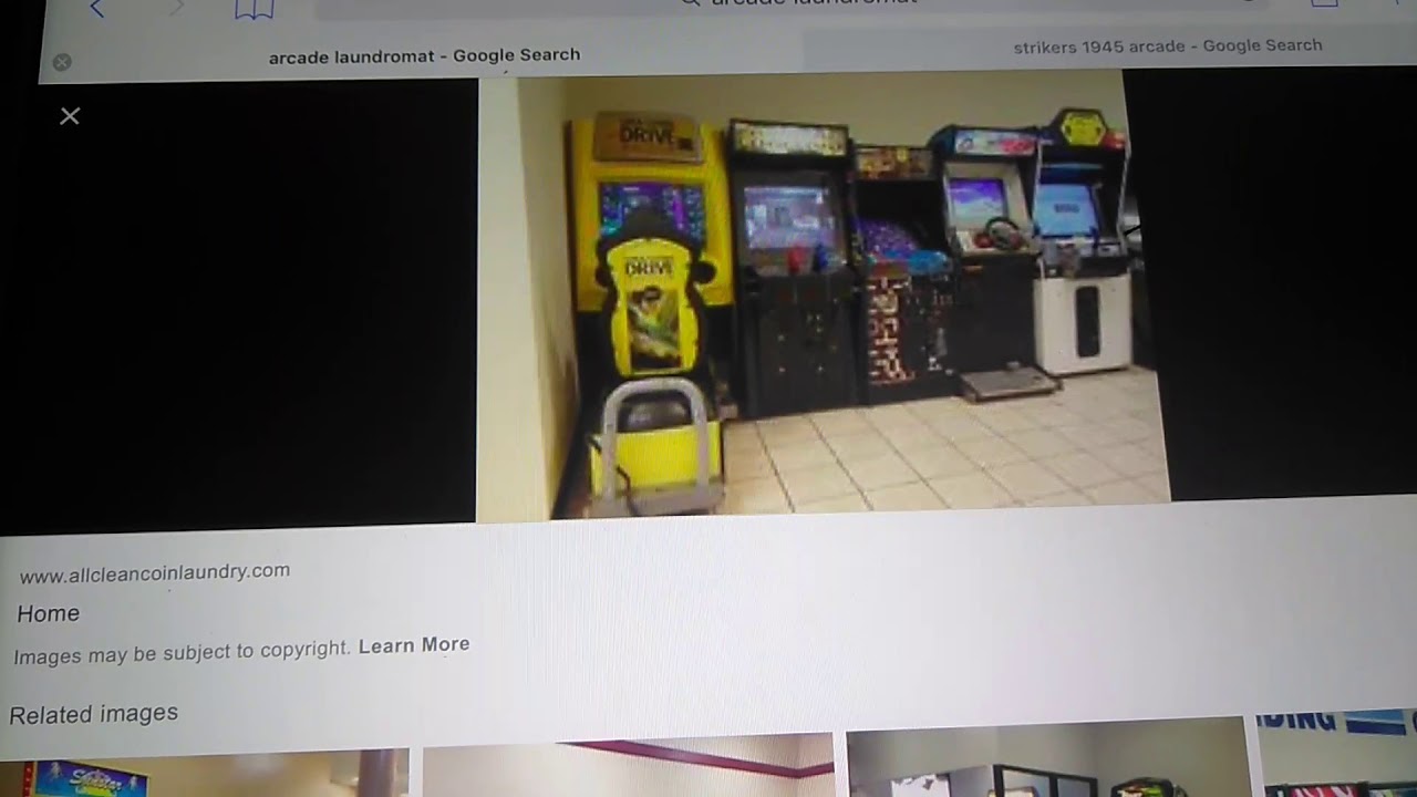 Arcade Games At Laundromat - YouTube