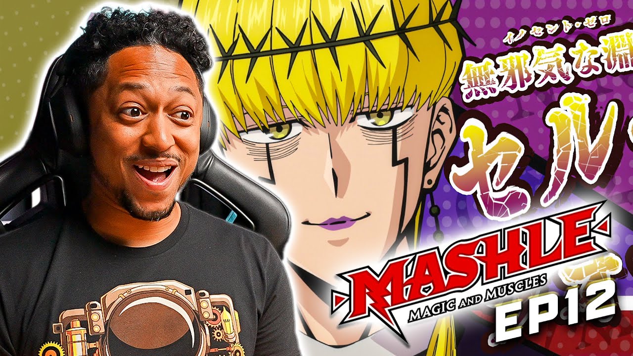 Mash vs Cell War! Mashle Episode 12 REACTION - YouTube