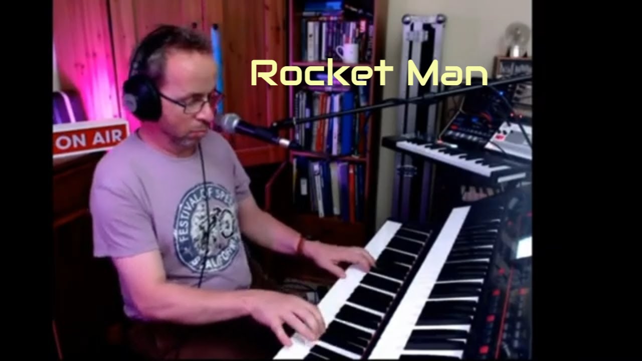 Rocket Man - Piano /Vocal Cover of Elton John - YouTube