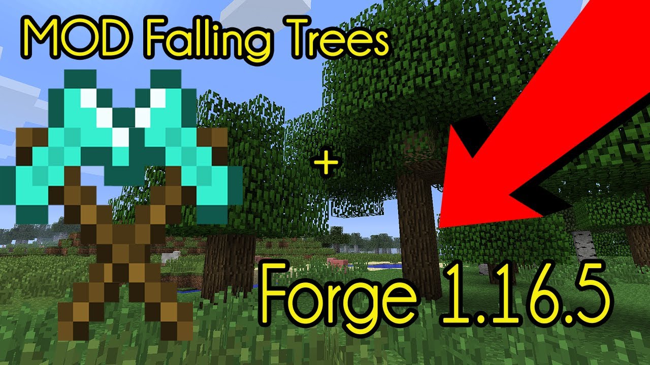 MINECRAFT | INSTALACIÓN FORGE 1.16.5 + MOD FALLING TREES | #1 - YouTube