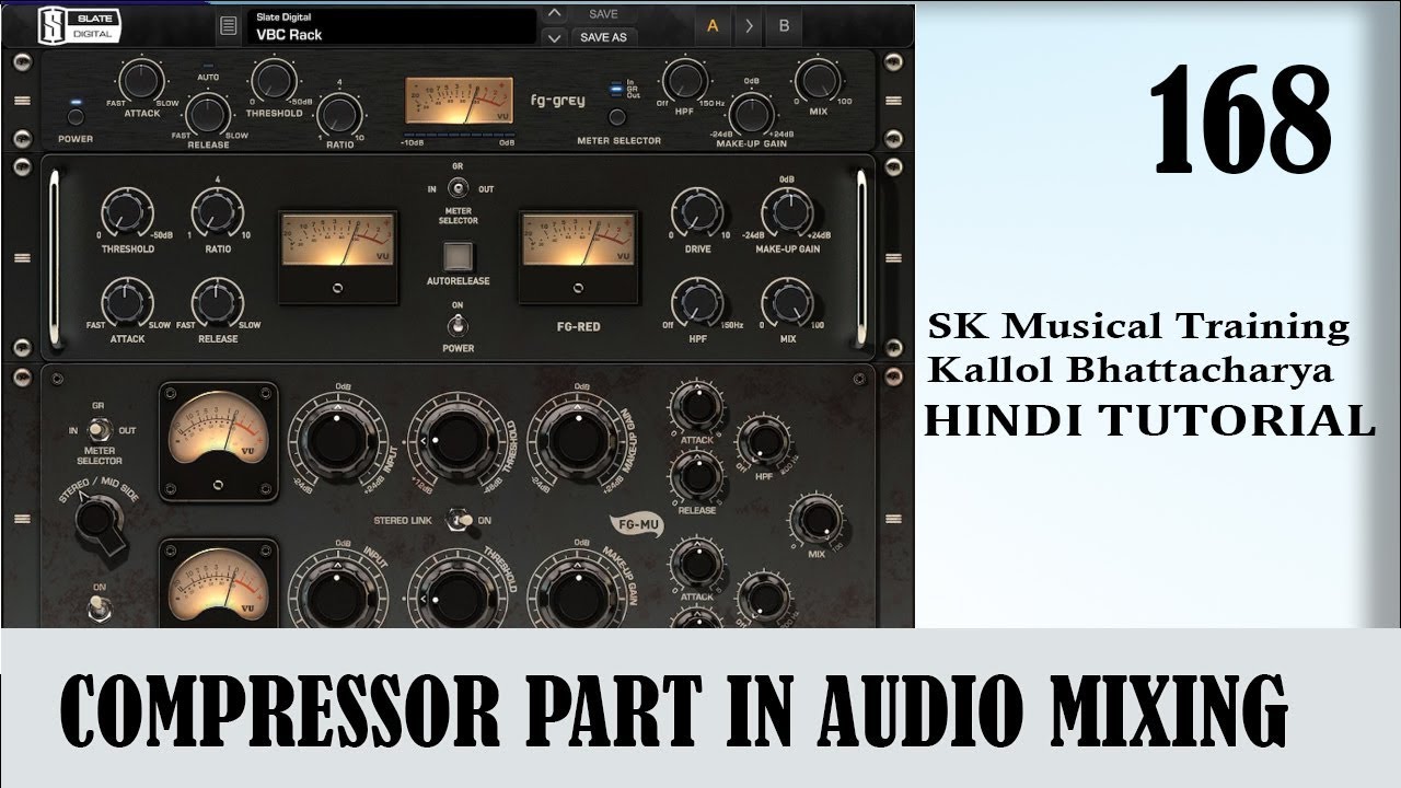AUDIO MASTERING | COMPRESSOR PART IN MASTERING | SK TRAINING | PART 168 ...