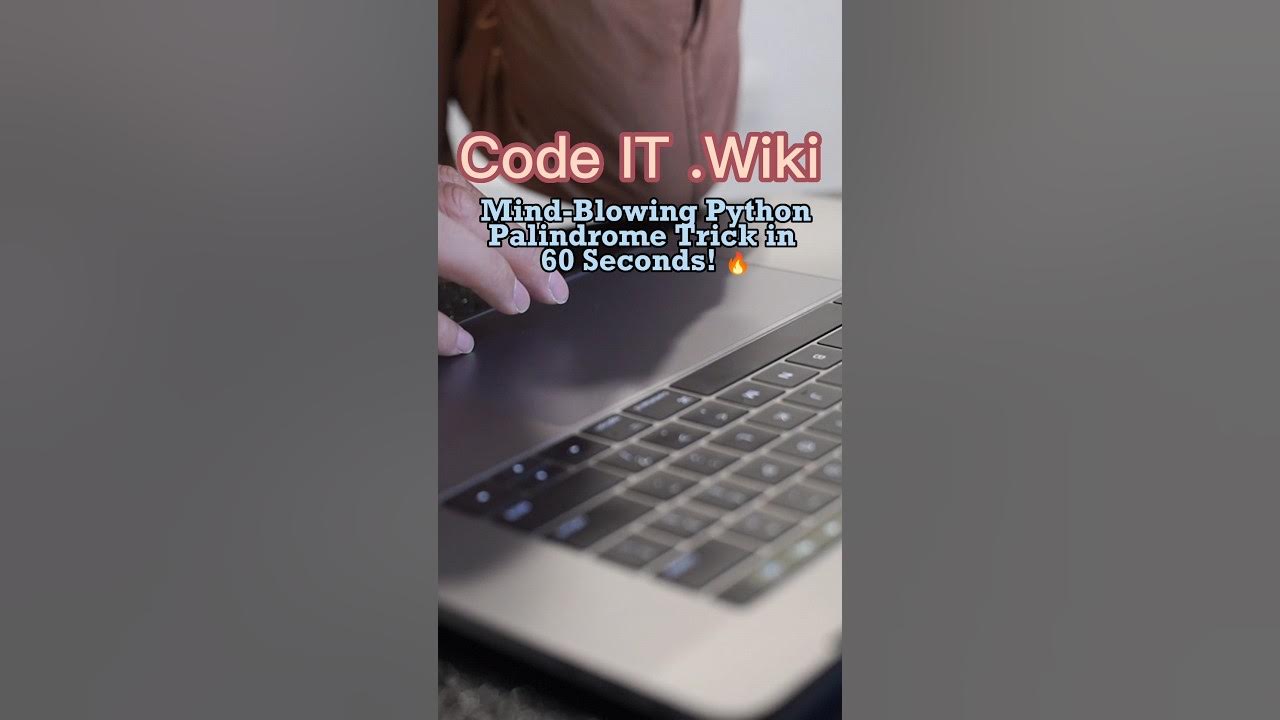 Python Palindrome Perfection in 60 Sec! 🌟 #python #shorts #programming #backend #webdevelopment ...