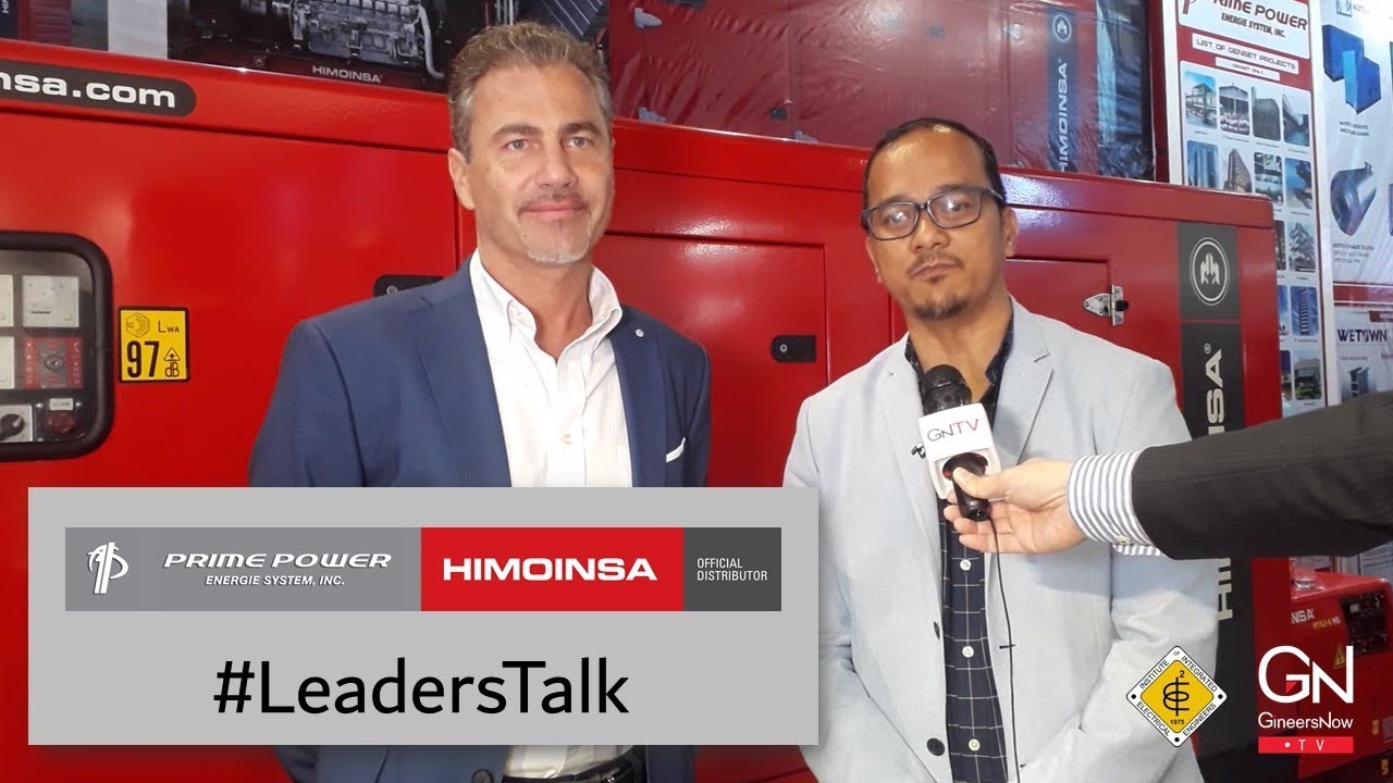 #LeadersTalk with Prime Power Energie System & HIMOINSA (Elmer Gonzales ...