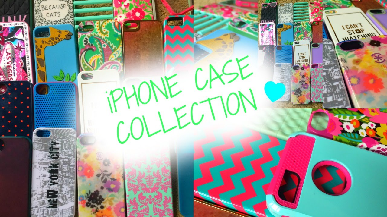 iPHONE CASE COLLECTION + GIVEAWAY (CLOSED) - YouTube