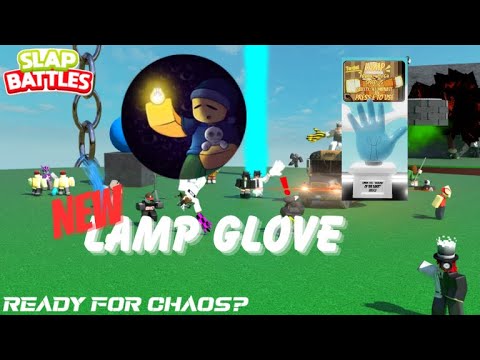 Lamp Glove [How to get and Showcase] (NEW) Slap Battles - YouTube