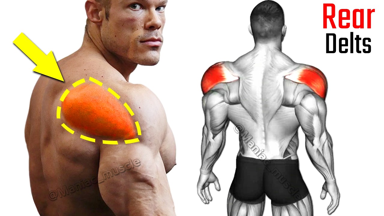 The BEST Rear Delt Exercises Fast To get 3D Shoulder - YouTube