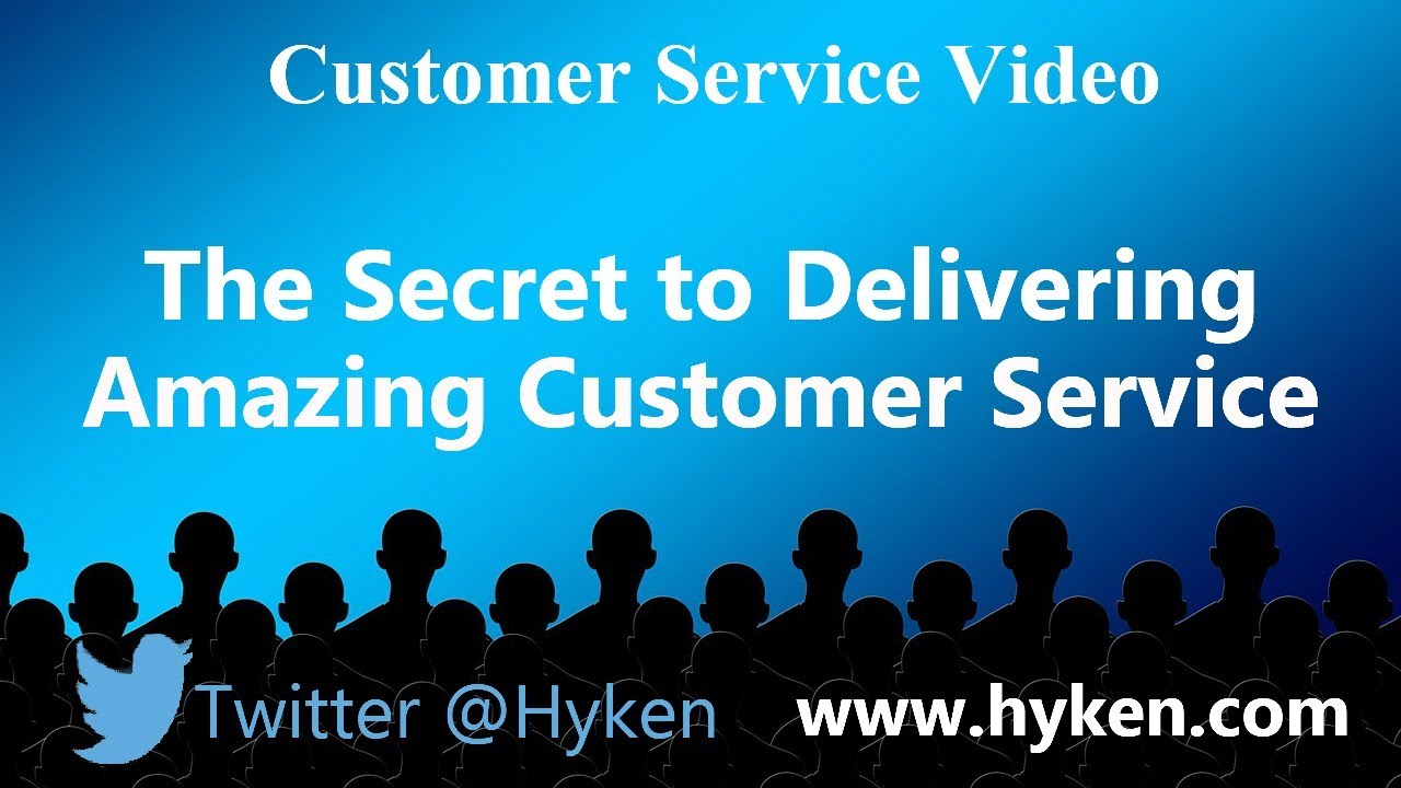 The Secret to Delivering Amazing Customer Service - YouTube
