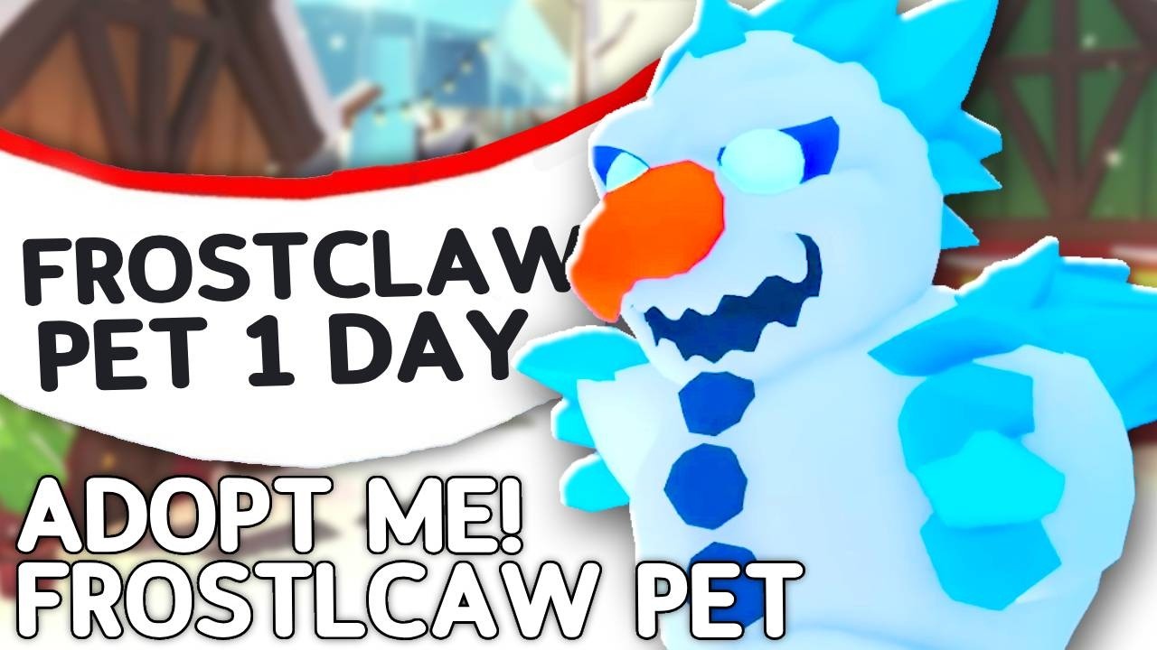 How To Get Adopt Me FROSTCLAW Pet! Roblox - YouTube