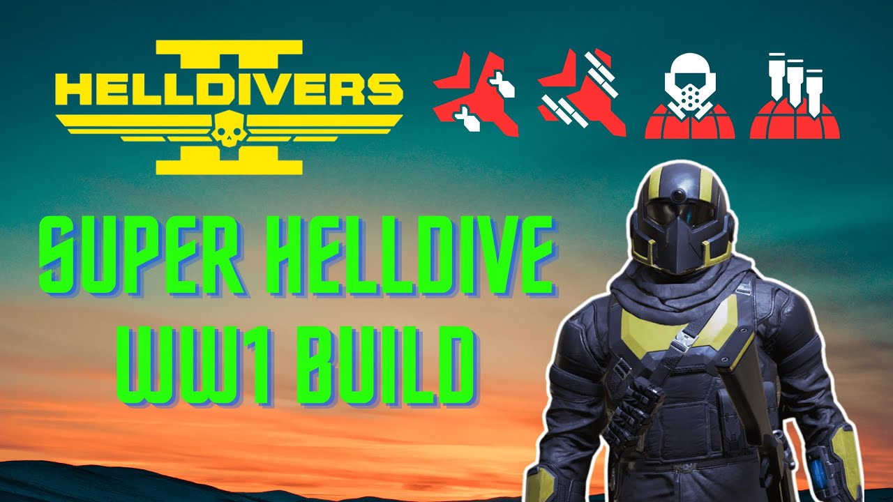 Helldivers 2: WW1 Build With Constitution & Senator (Super Helldive ...