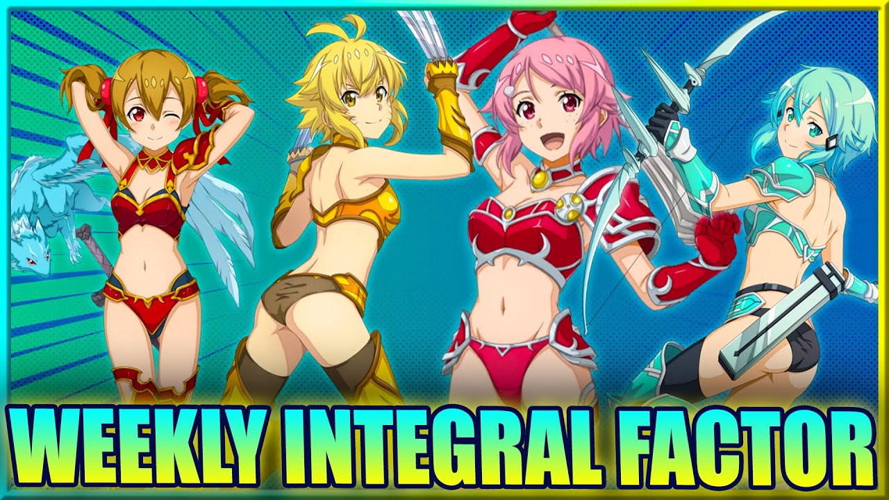 Bikini Fighters, Free Pull, Level Cap Up, Easier Weapons & More! | Weekly SAO Integral Factor ...