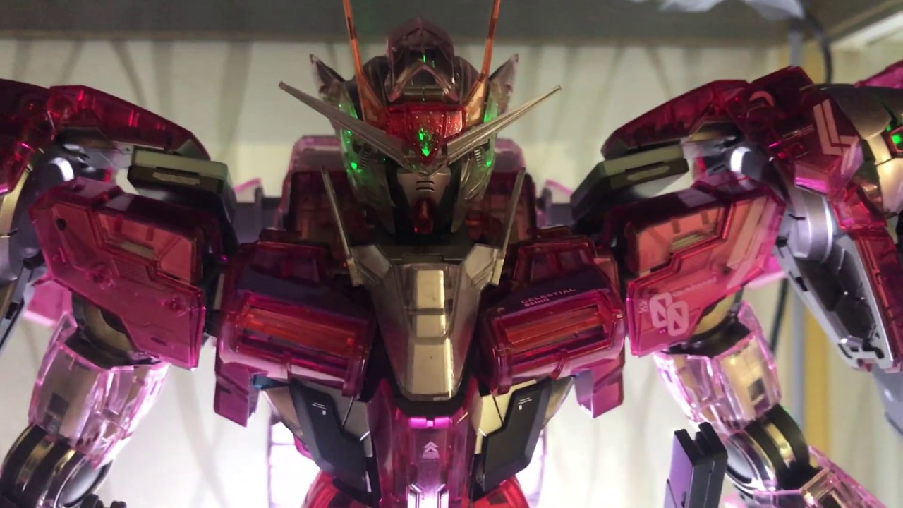 pg 00 gundam 0 Raiser Transam clear body - YouTube