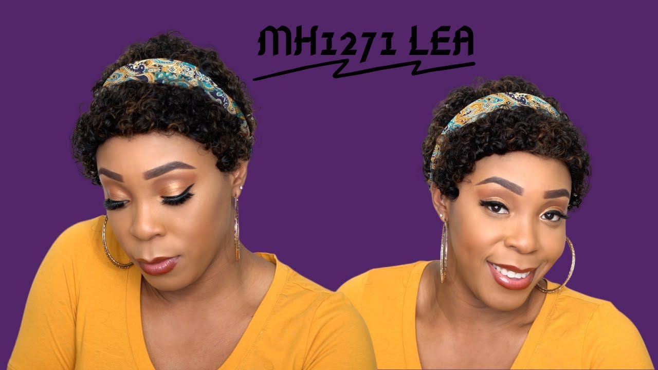 Bobbi Boss 100% Human Hair Wig - MH1271 LEA --/WIGTYPES.COM - YouTube