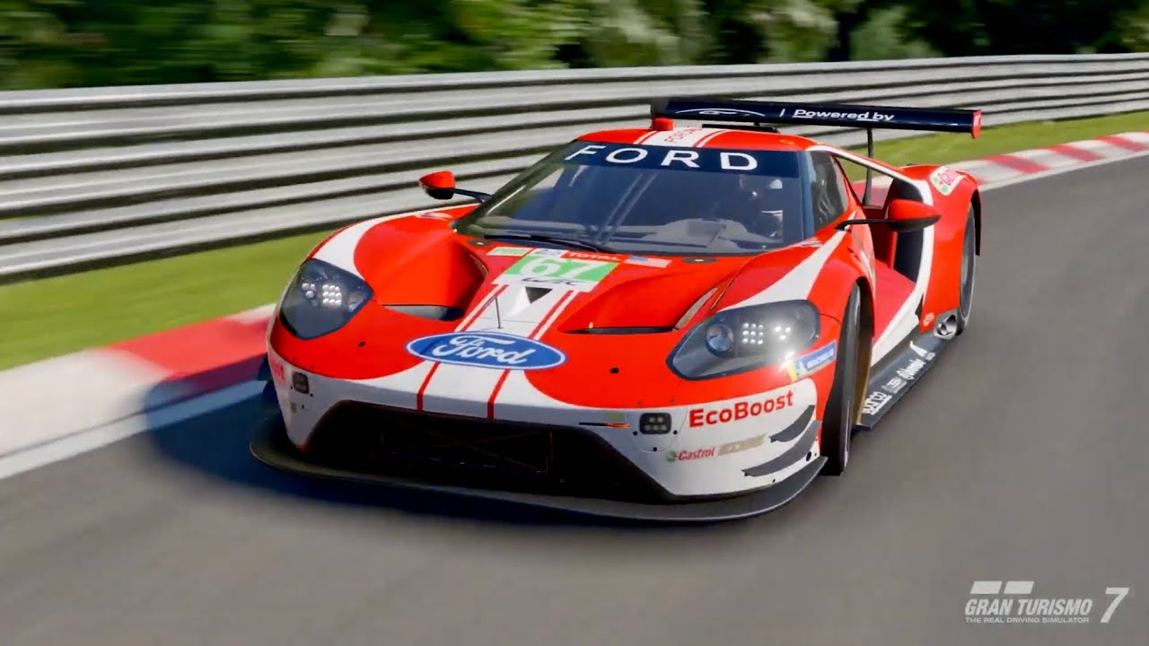 Gran Turismo 7 | Ford GT @ Nurburgring Race (Pro AI) BoP (GT3) - YouTube