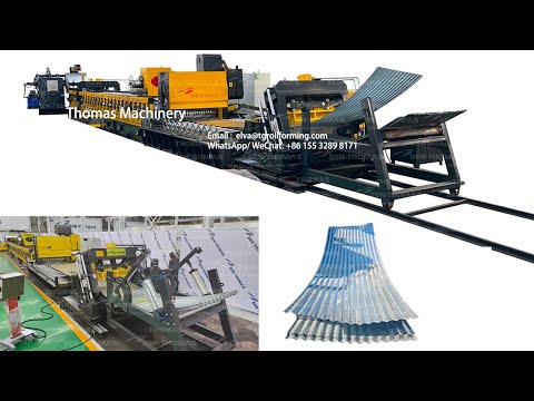 New design grain silo machine silo sidewall sheet production line steel ...
