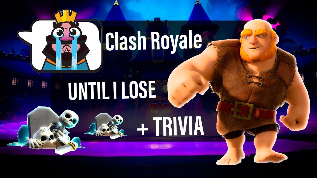 Clash Royale til I lose (Epic trivia Edition) #clashroyale #gaming # ...