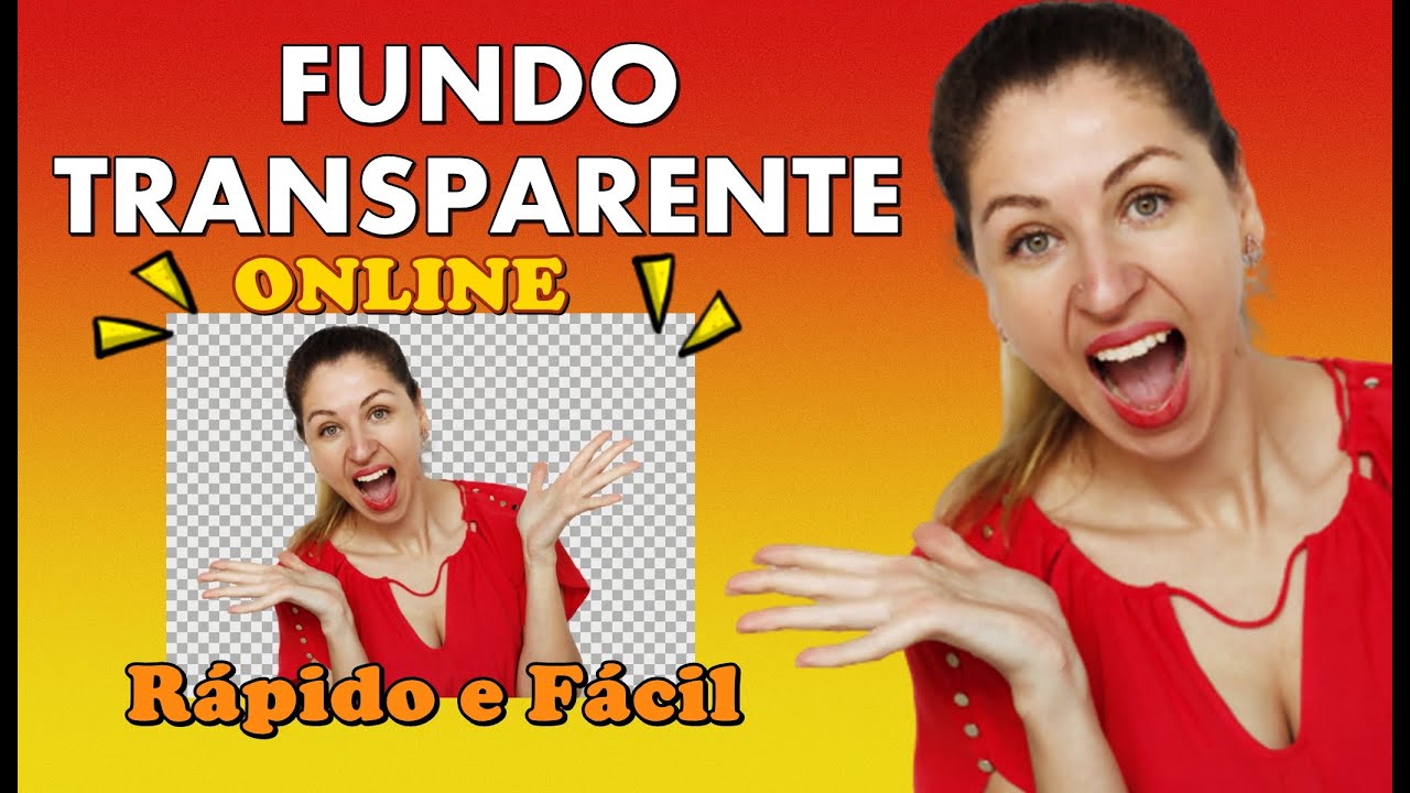 Como Remover Fundo da Foto - Imagem com Fundo Transparente ONLINE - YouTube