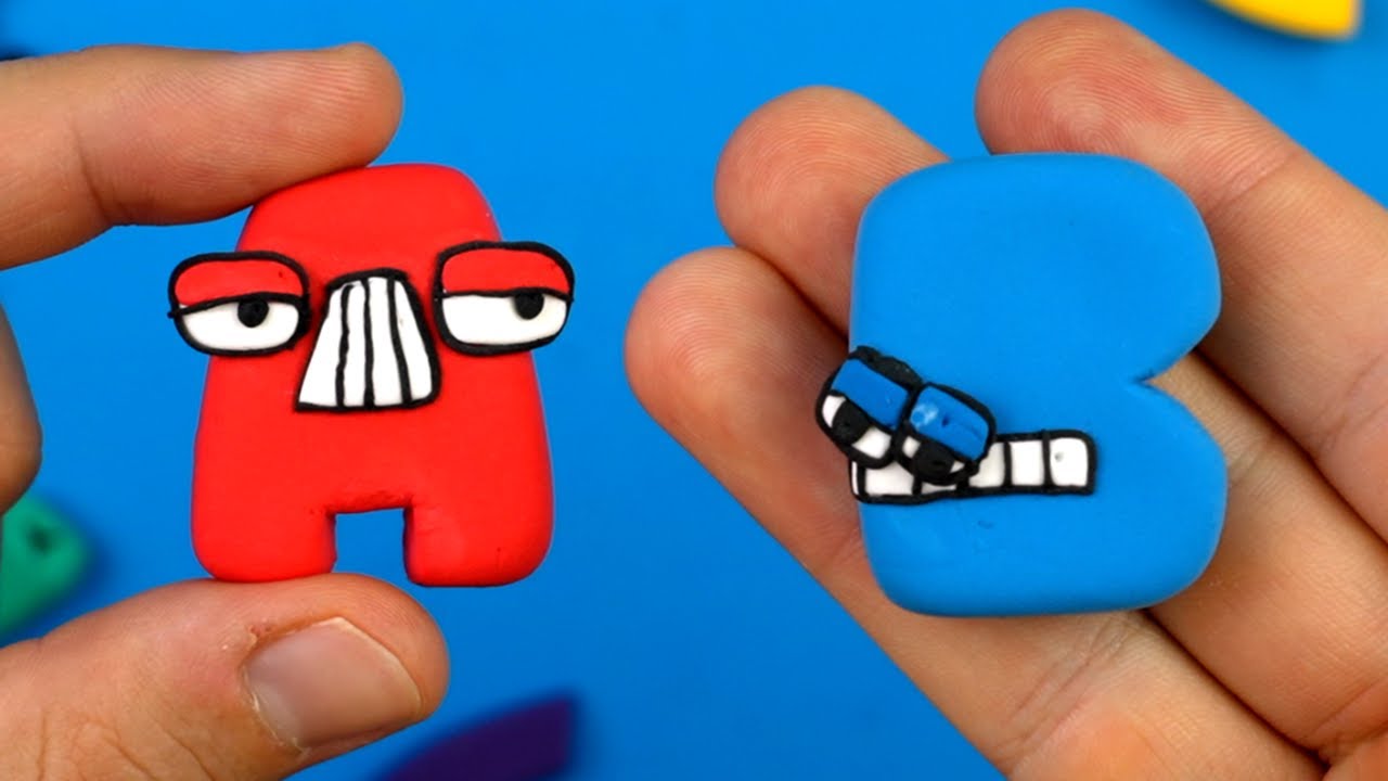 MAKING ALPHABET LORE A, B 🔥 ️ with Clay Tutorial ️‍🔥 - YouTube