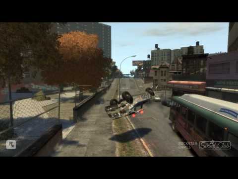 The Death Bus (HD) - GTA 4 Crash Montage