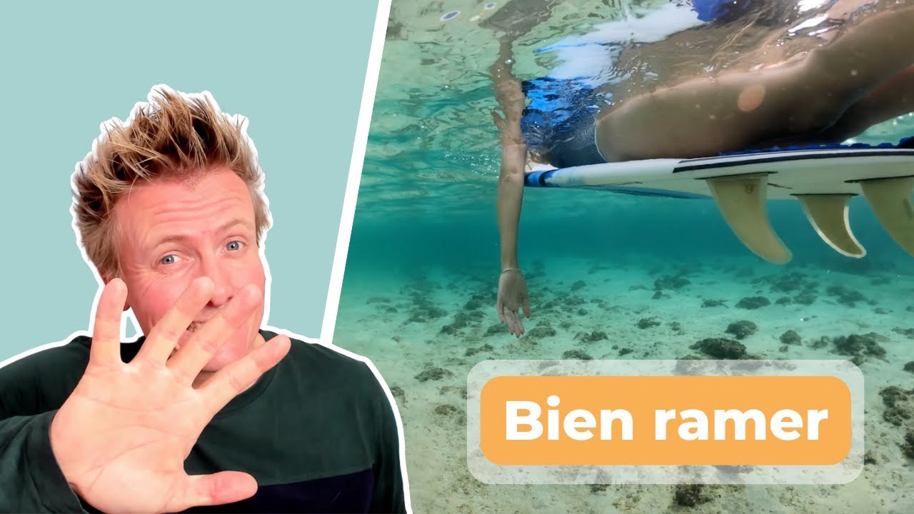 5 mythes sur la rame en surf - Comment ramer en surf ? - YouTube