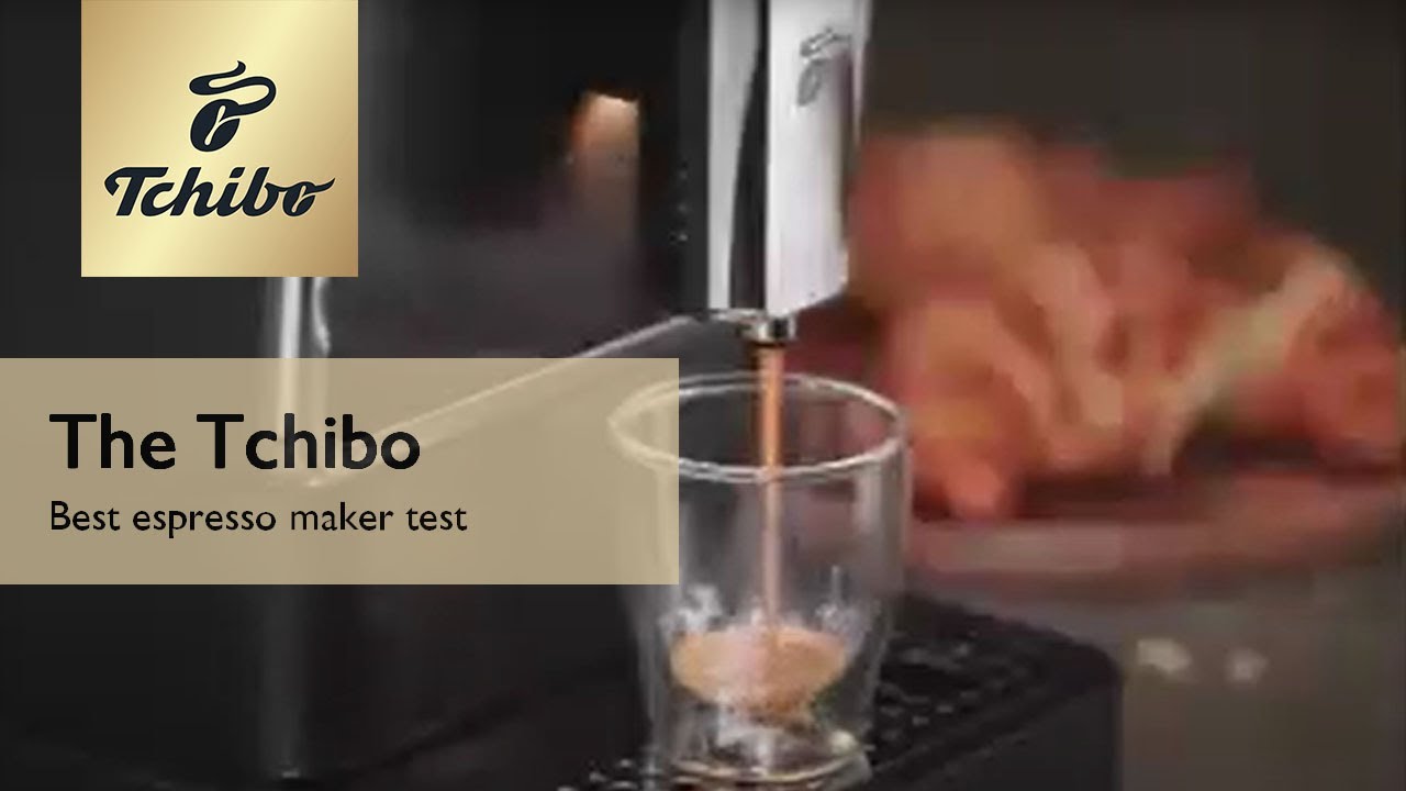 Best espresso maker test – The Tchibo coffee bean machine with grinder ...