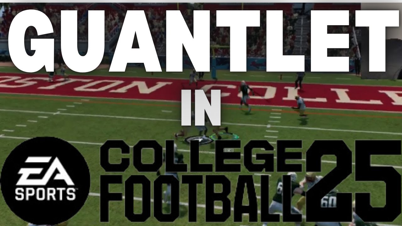 HOW TO DO THE GAUNTLET IN COLLEGE FOOTBALL 25!!! - YouTube