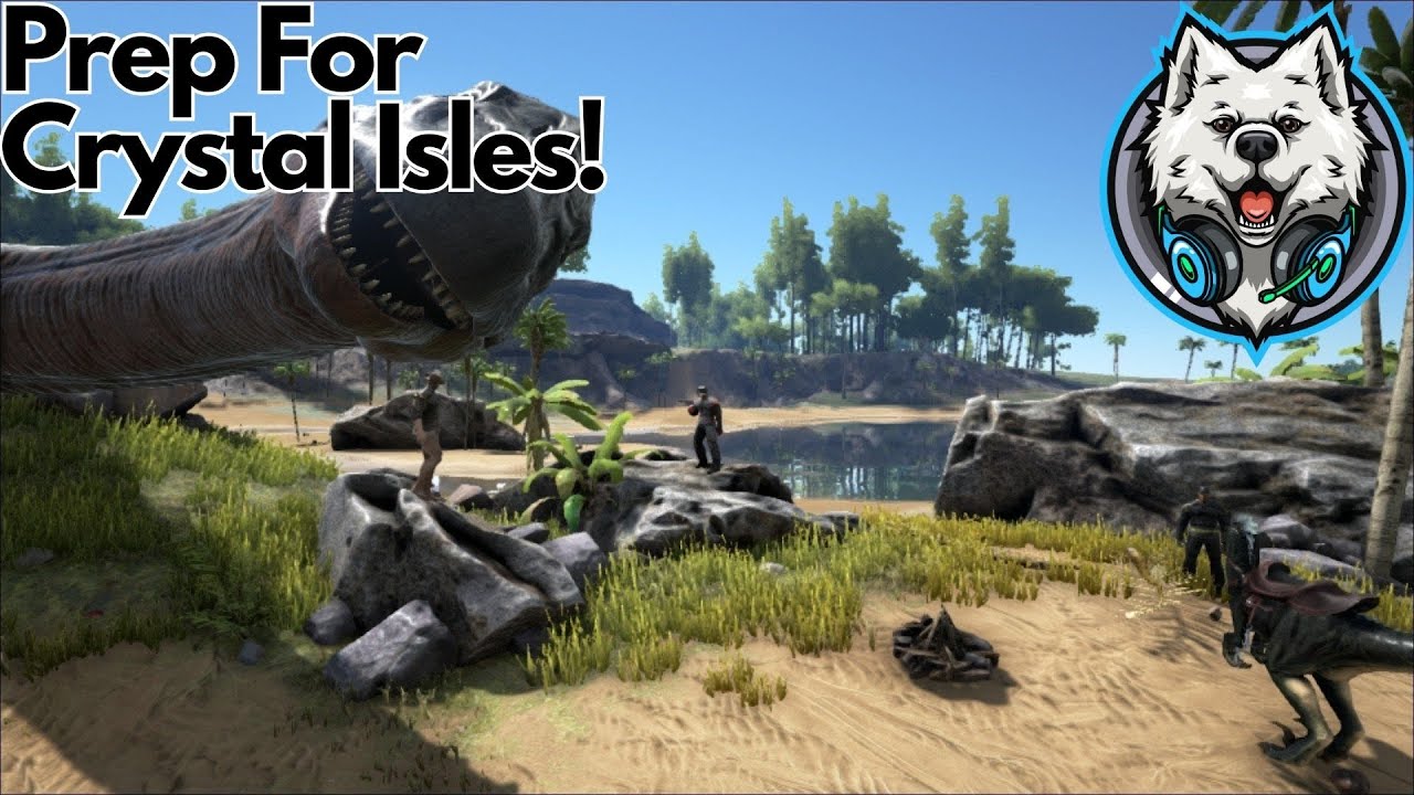 Preparations For Crystal Isles! Ark: Survival Evolved! - YouTube