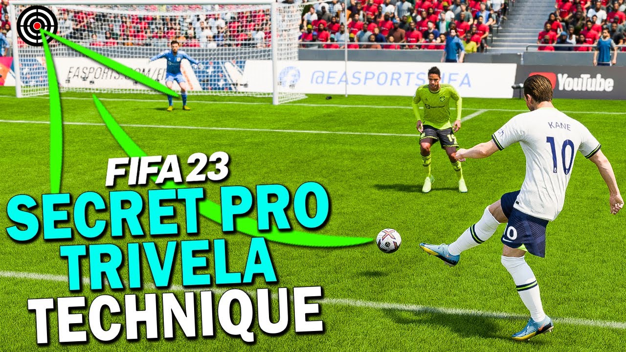 This PRO TRIVELA SHOOTING TECHNIQUE is OVERPOWERED in FIFA 23! - YouTube