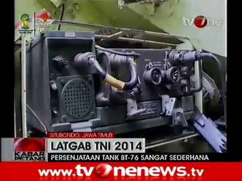 TNI Turunkan Tank Tertua BT-76 di Latihan Gabungan - YouTube