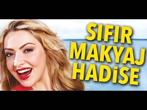Hadise'den makyajsız fotoğraf