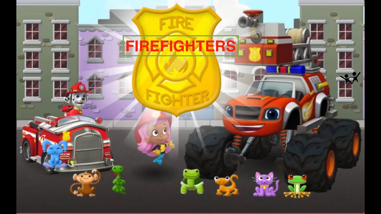 Nick Jr Firefighters | Nick Jr Games For Kids | For Kids Views - YouTube