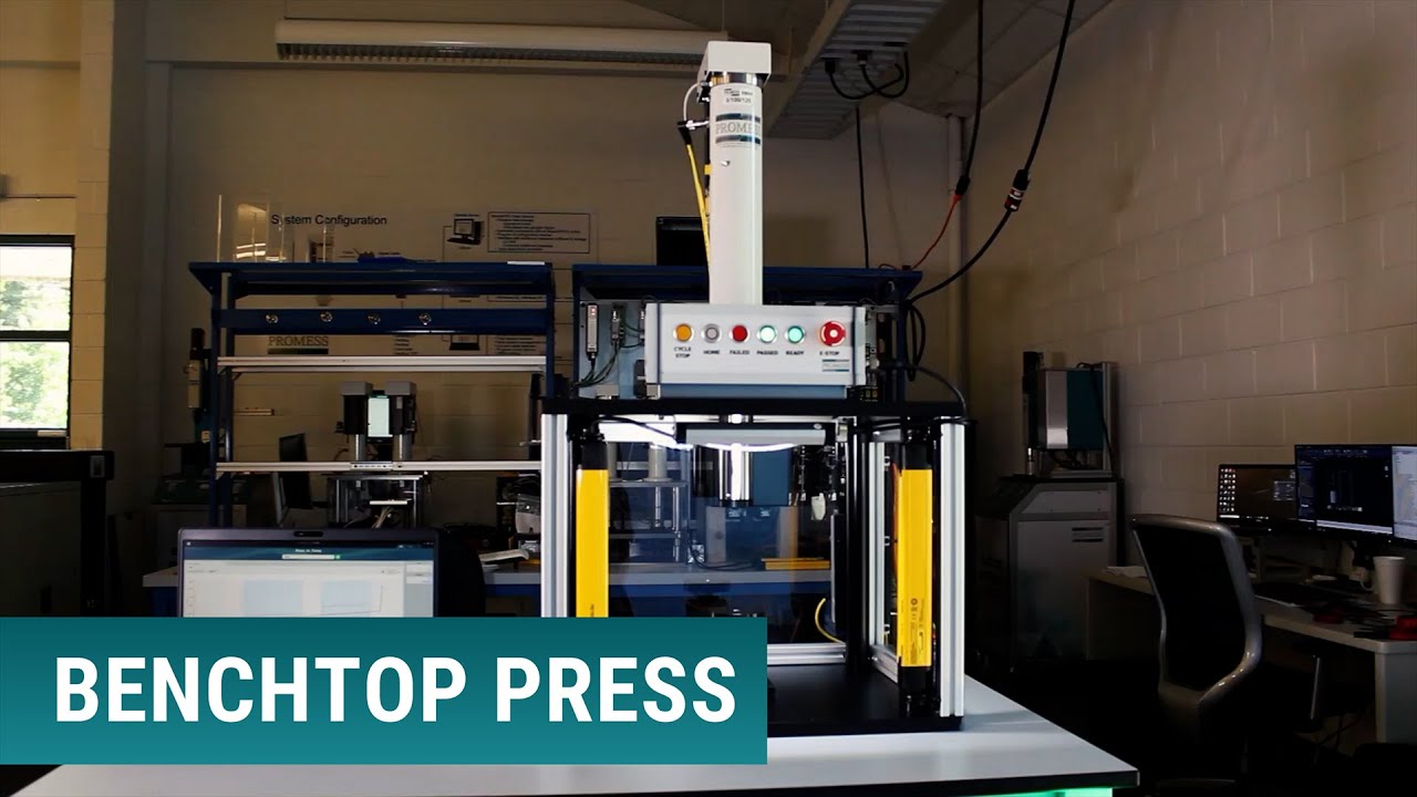 Benchtop Press Work Station from Promess Inc. - YouTube
