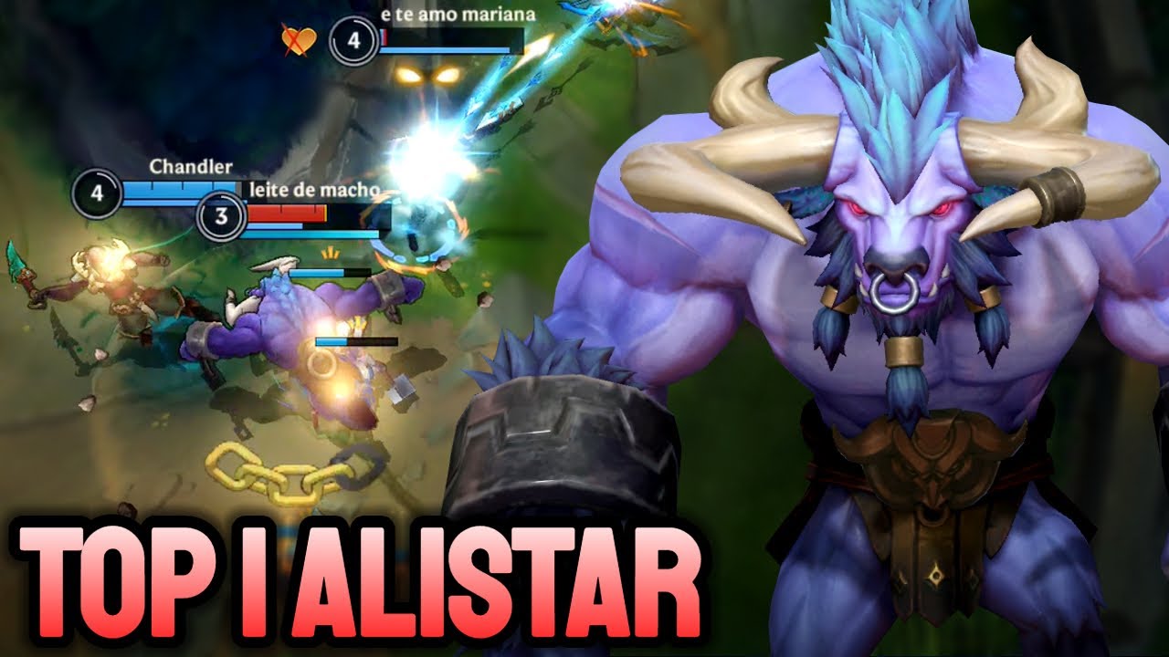 Wild Rift Alistar - Top 1 Alistar Gameplay - Grandmaster Ranked - YouTube