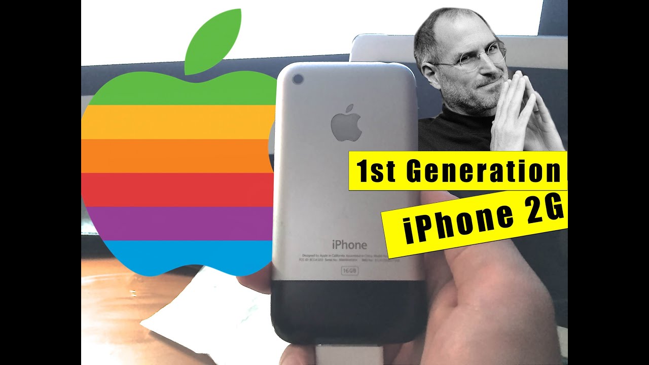 2007 1세대 아이폰 소개/ introduce 1st gen iphone 2G - YouTube