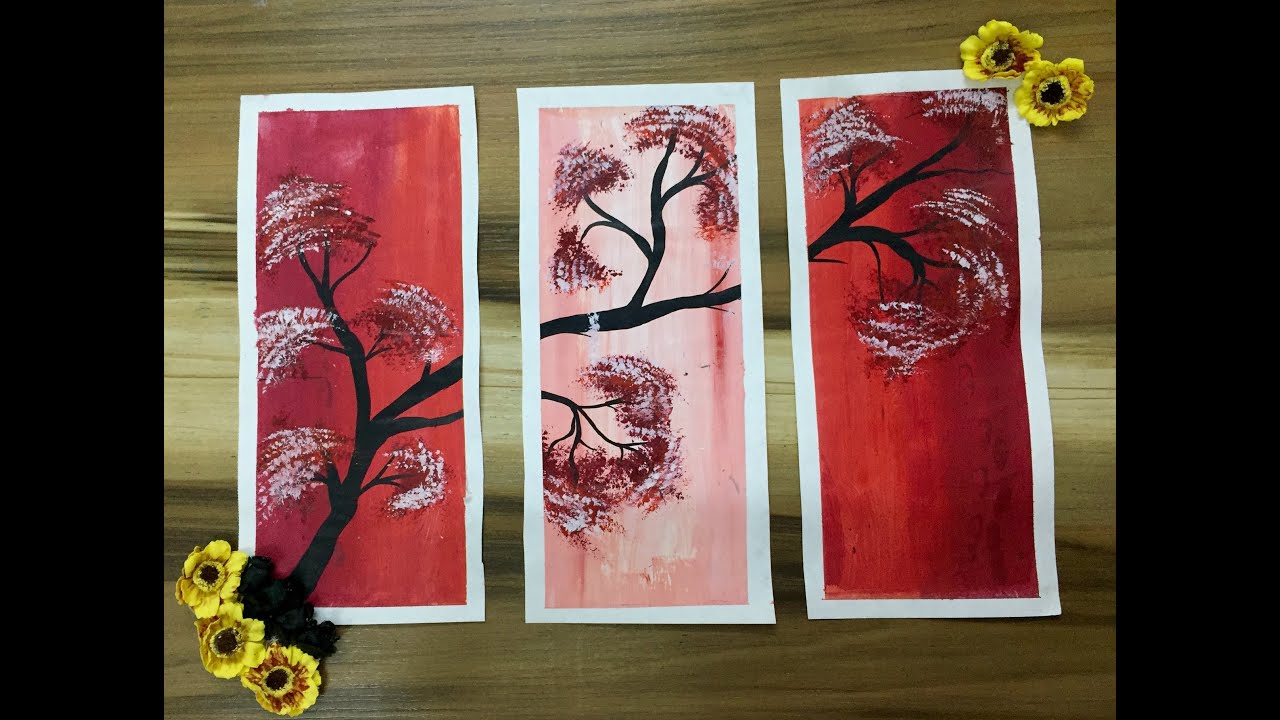 three piece wall painting/three piece painting on canvas/easy paintings ...