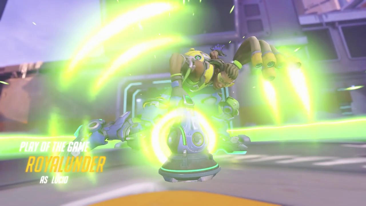 Overwatch - Lucio's triple soundwave elimination - YouTube