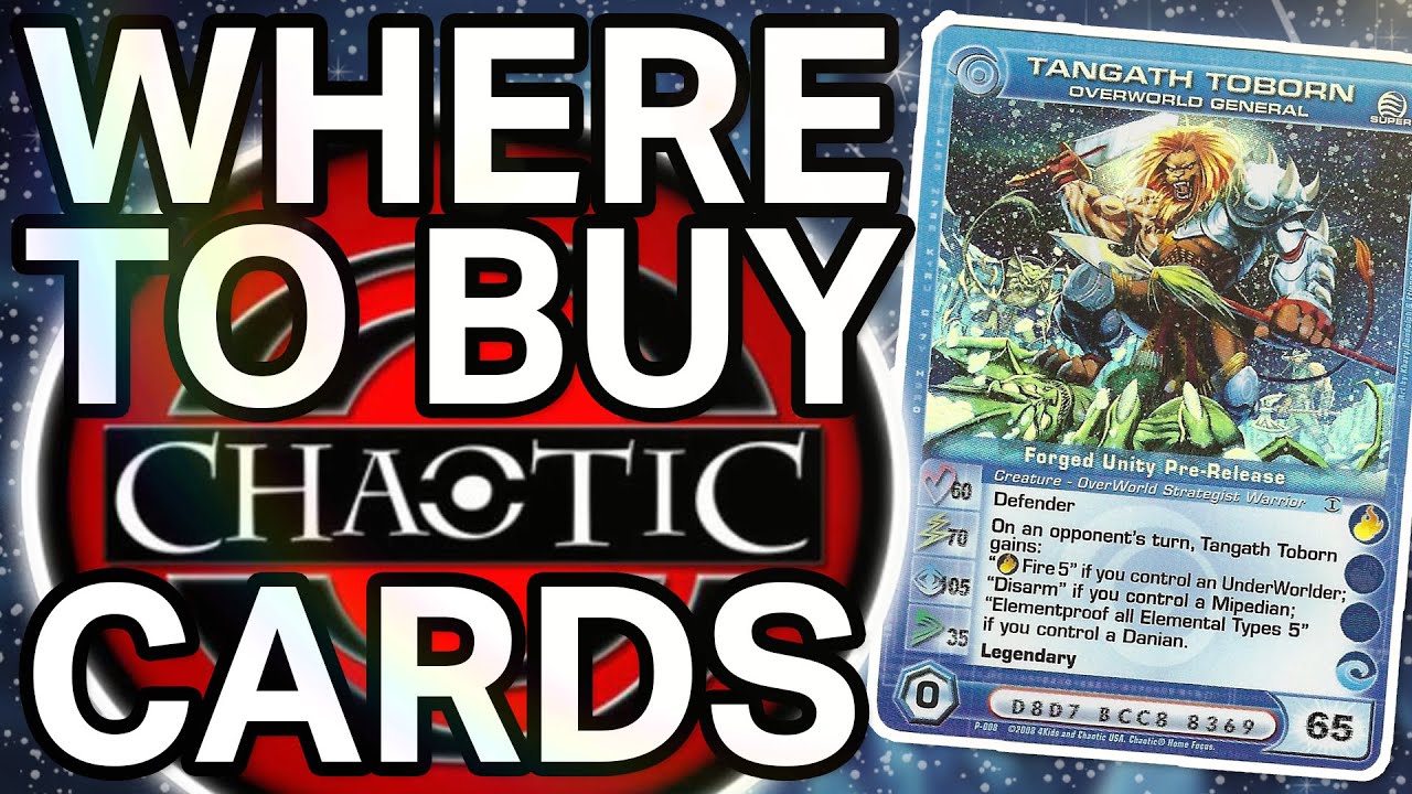 Where to Buy Chaotic Cards! (2023) - YouTube